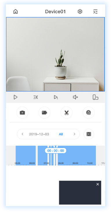 remote monitoring video playback push notifications bind devices with ...